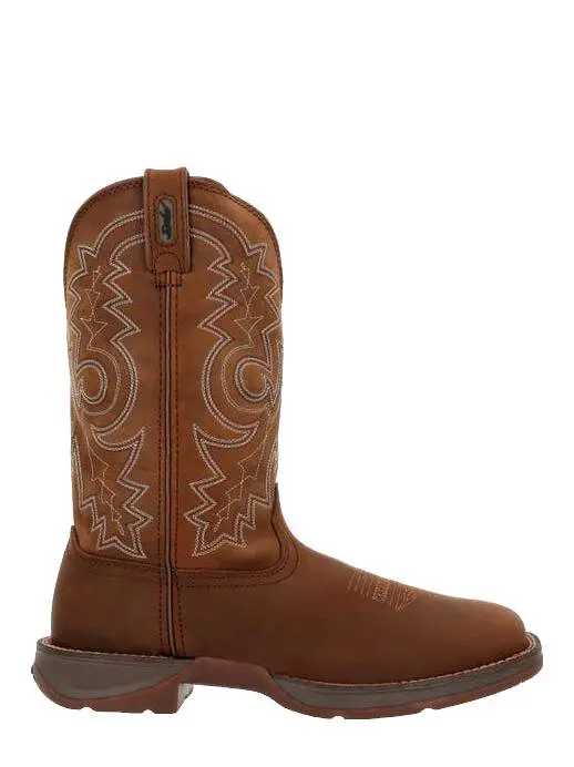 Durango Steel Toe Western Boots - Brown