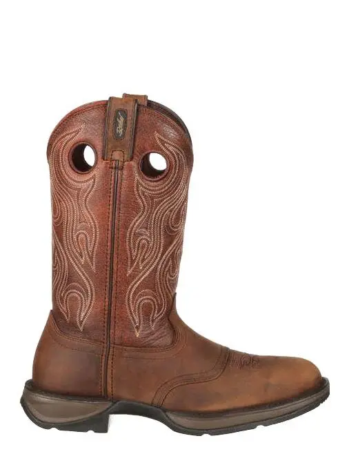 Durango Rebel Western Boots - Dusk Velocity And Bark Brown