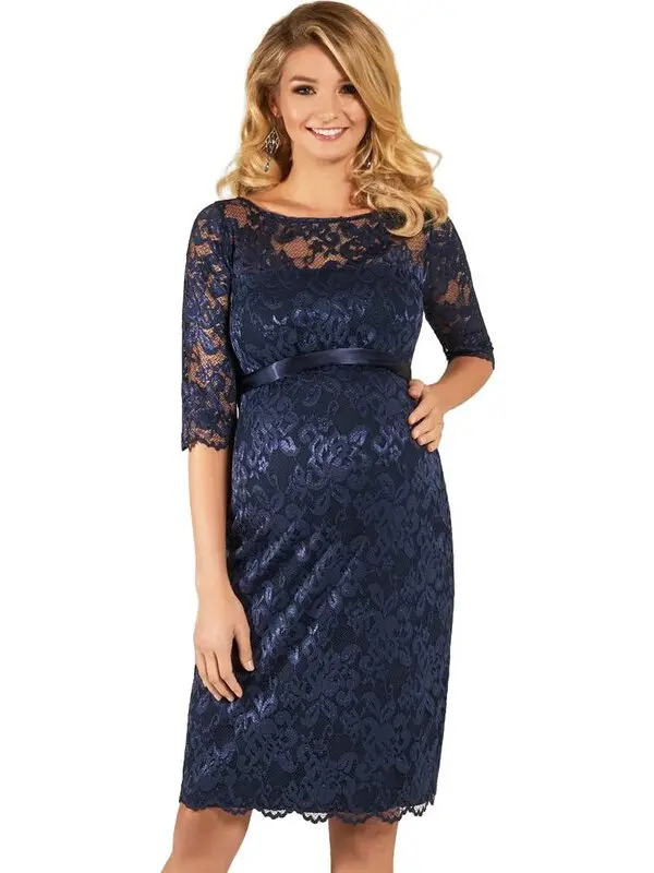 TIFFANY ROSE MATERNITY Amelia Maternity Dress - Navy