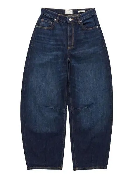 COTTON ON Curvy Barrel Jean - Era Blue