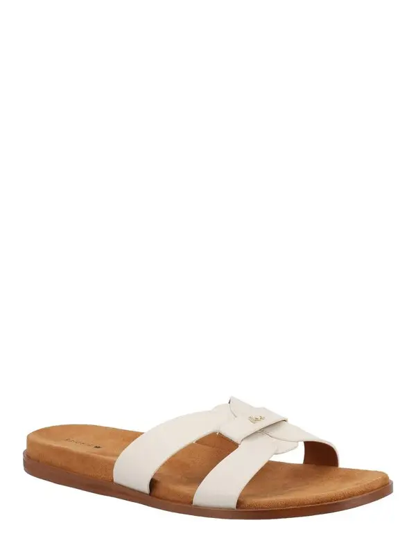 BIRDIES The Sunbird Leather Sandals - Off White Leather