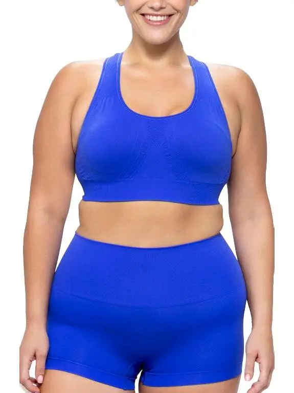 UNDEROUTFIT The Nowsunday Racerback Sports Bra - Dazzling Blue