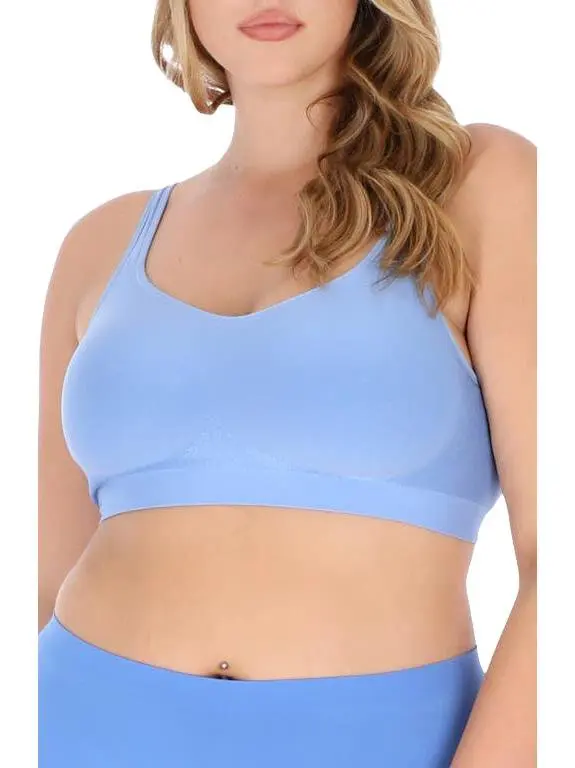 UNDEROUTFIT The Comfort Shaping Bra With Adjustable Straps - Ultramarine