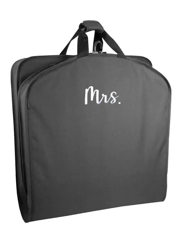 WALLYBAGS 60" Deluxe Travel Garment Bag - Black - B1, Bride
