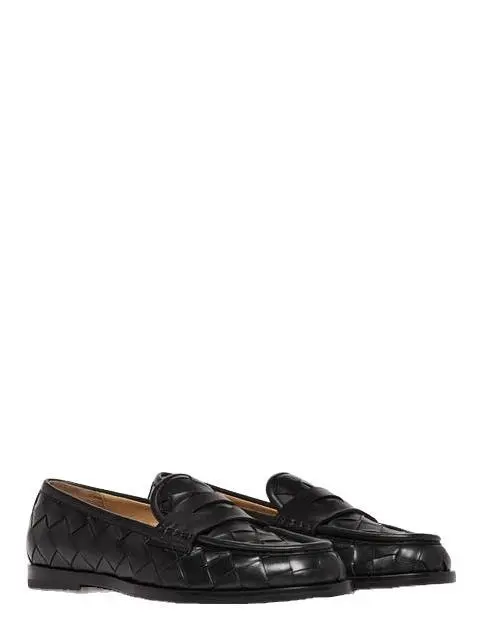 SCAROSSO Gerald Loafers - Black - Calf