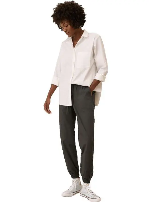 PACT Organic Cotton All Day Poplin Classic Shirt - White