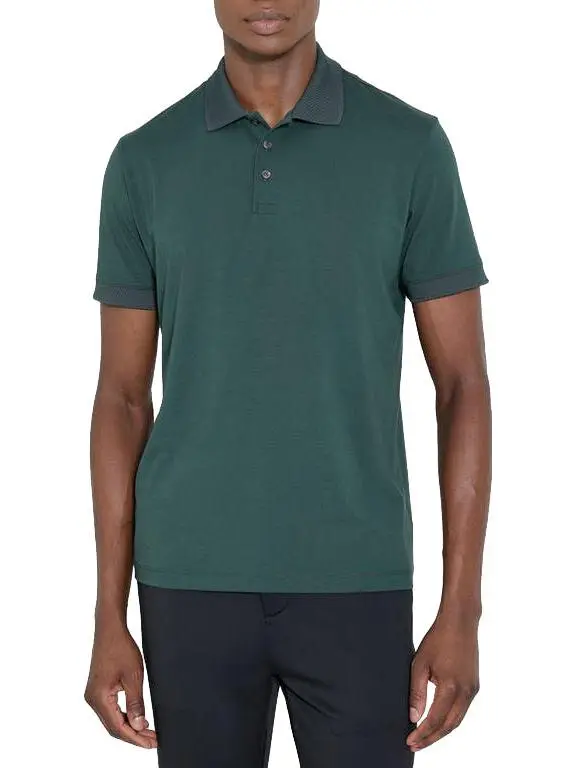 URBAN PERFORMANCE Pima Cotton Tech Polo With Uv Protection - Green