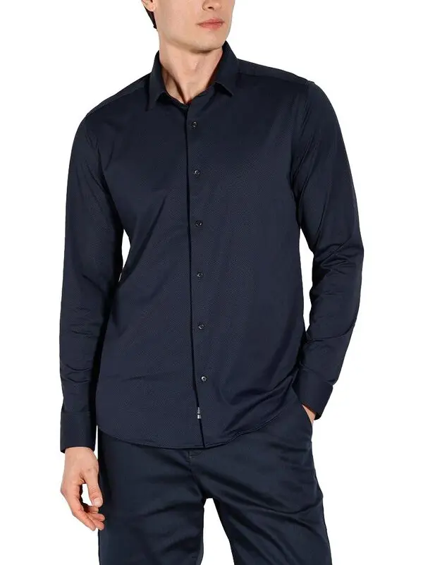 URBAN PERFORMANCE Long Sleeve Everyday Tech Shirt - Navy