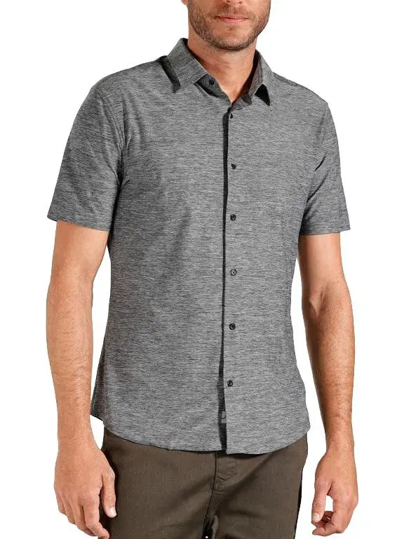 URBAN PERFORMANCE Short Sleeve Slim Tech Shirt - Grey