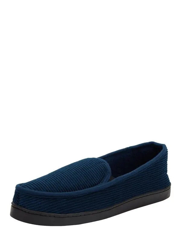KINGSIZE Cotton Corduroy Slippers - Navy