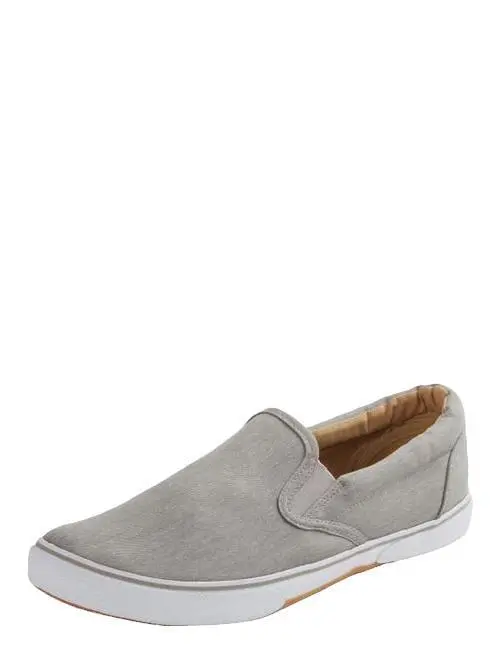 KINGSIZE Canvas Slip-on Shoes - Grey
