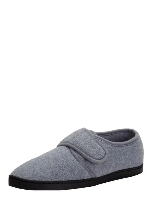 KINGSIZE Adjustable Fleece Slippers - Charcoal