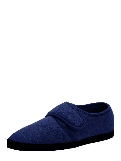 KINGSIZE Adjustable Fleece Slippers - Navy