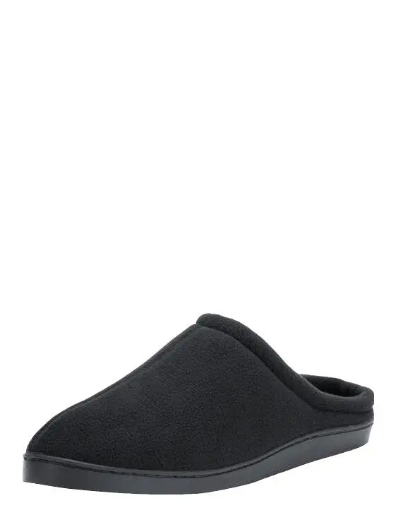 KINGSIZE Fleece Clog Slippers - Black