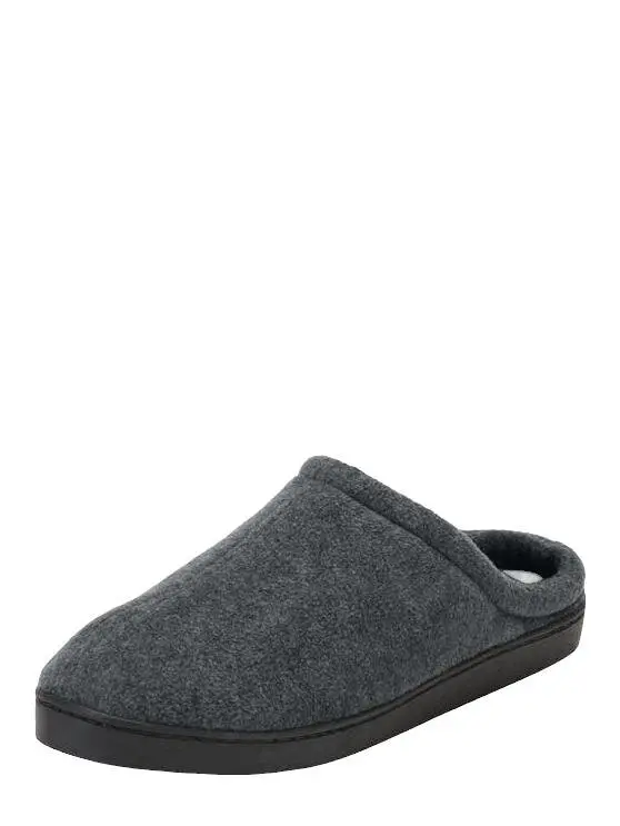 KINGSIZE Fleece Clog Slippers - Charcoal