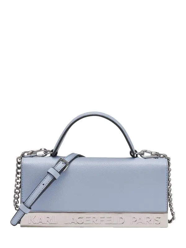 Karl Lagerfeld Paris Jacqueline Crossbody - Blue Aura