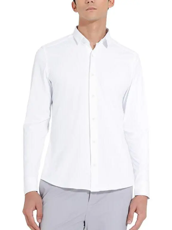 URBAN PERFORMANCE Piquet Recycled Uv Protection Tech Shirt - White