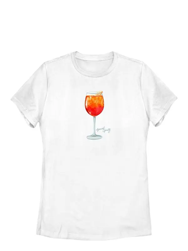 LOST GODS Aperol Spritz Graphic T-shirt - White
