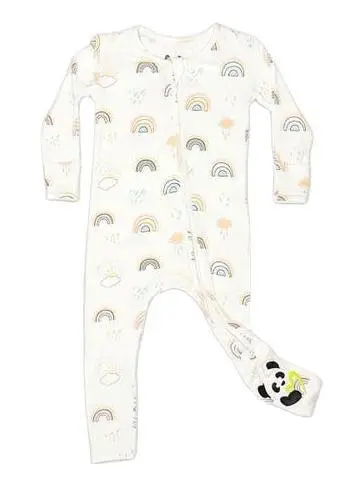 BELLABU BEAR Baby Convertible Footie - Rainbows