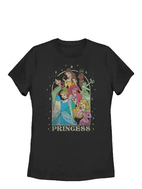 Disney Princess Arch Graphic T-shirt - Black