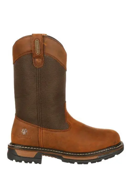 ROCKY Insulated Waterproof Wellington Boots - Brown
