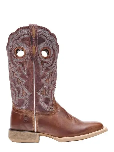 Durango Western Boot - Dusty Brown Sky Blue