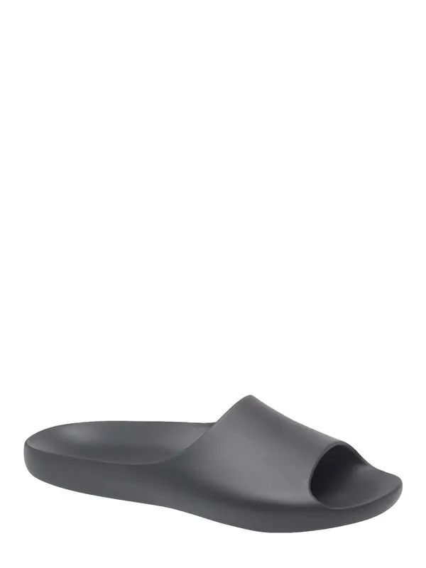THE ROW Ama Slide Sandal - Black