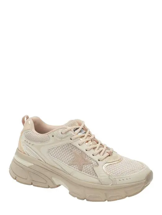 GOLDEN GOOSE Lightstar Athletic Sneakers - Gray/taupe