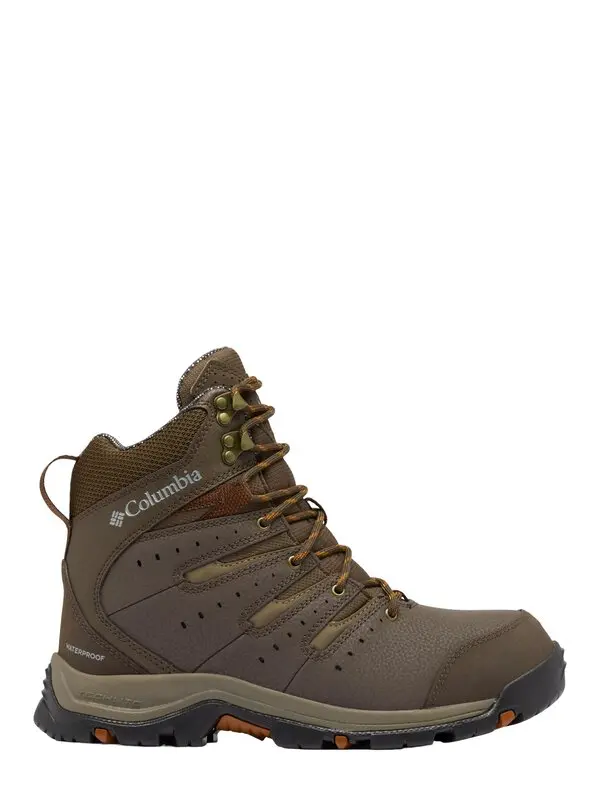 Columbia Lace-up Gunnison Ii Omni-heat Boots - Cordovan, Dark Adobe