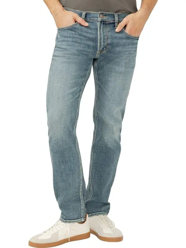 SILVER JEANS CO. Konrad Slim Straight Leg Jeans - Erie