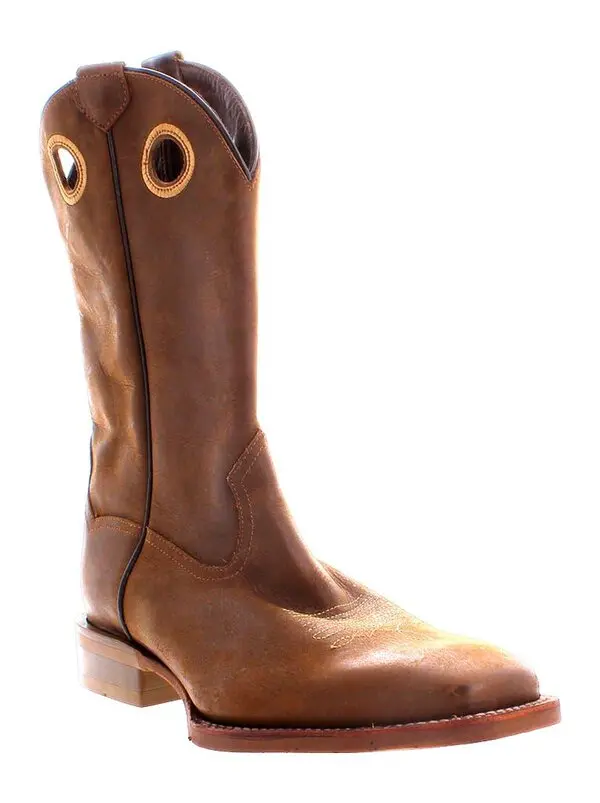 ROAN Satire Western Boot - Tan Oil Slick