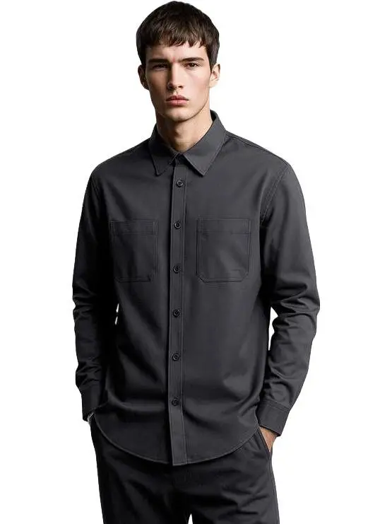 BLVCK Classic Shirt - Grey