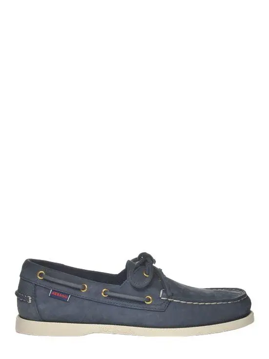 SEBAGO Portland Nubuck Boat Shoes - Blue Universe