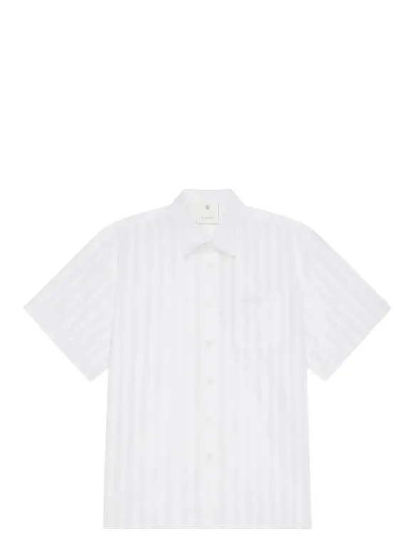 Givenchy Cotton Voile With Stripes Shirt - White
