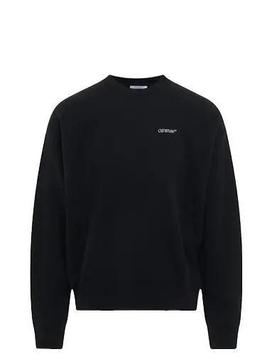 Off-White Scratch Tab Box Sweatshirt - Black