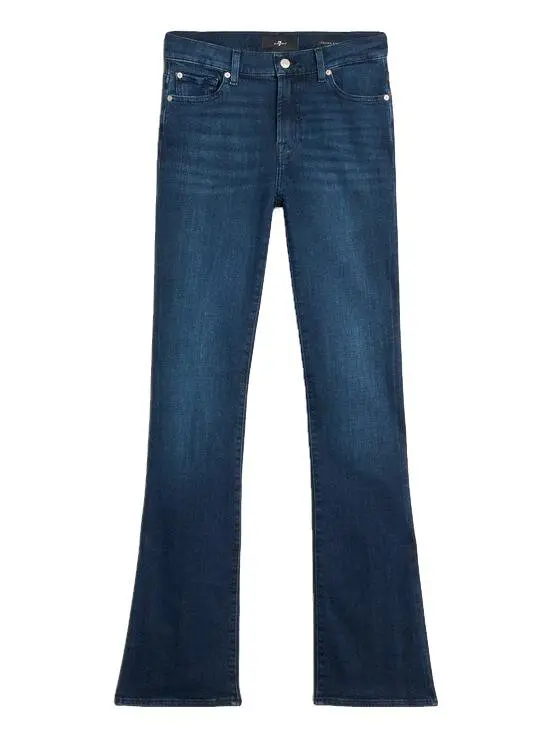 7 For All Mankind Slim Illusion Bootcut Jeans - Denim