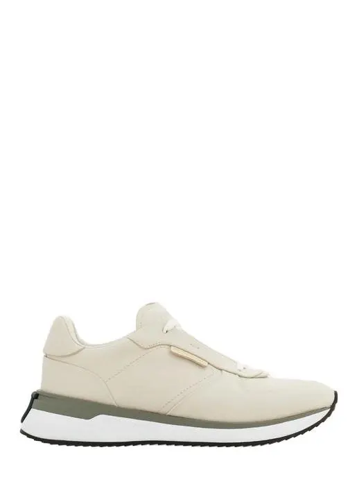 FERRAGAMO Low-cut Leather Sneakers - White