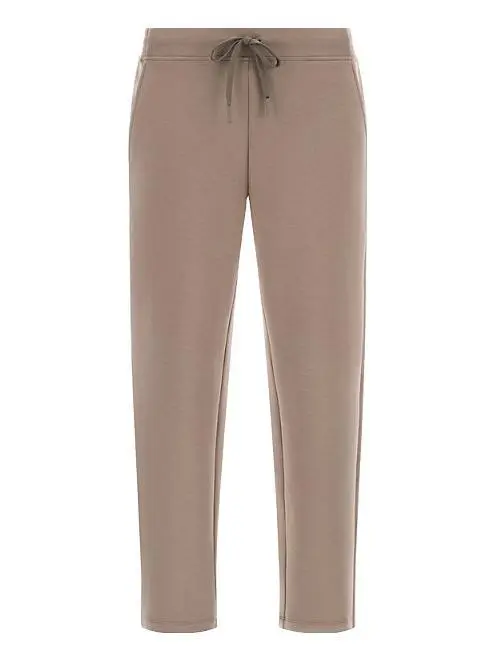Boggi Milano Stretch Cotton-blend Trousers - Taupe