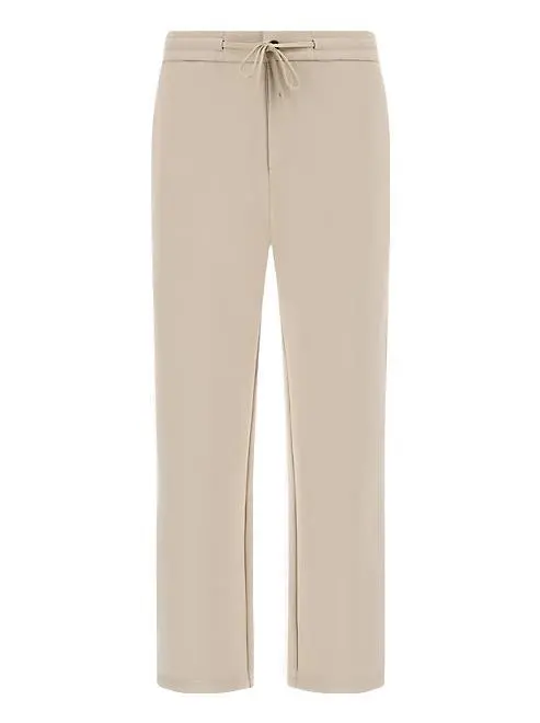 Boggi Milano Stretch Cotton-blend Trousers - Sand