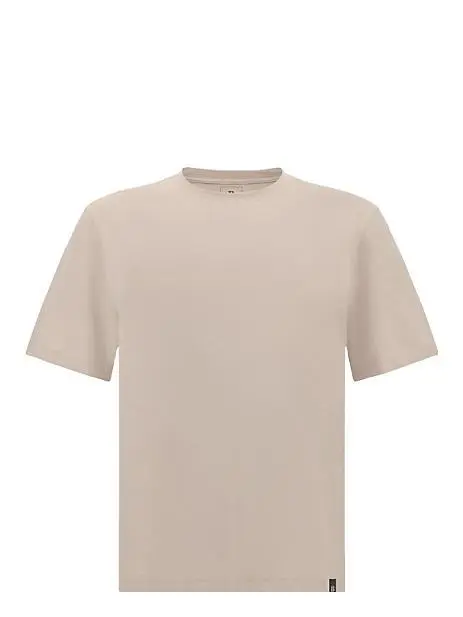 Boggi Milano Short-sleeve Cotton-jersey T-shirt - Sand