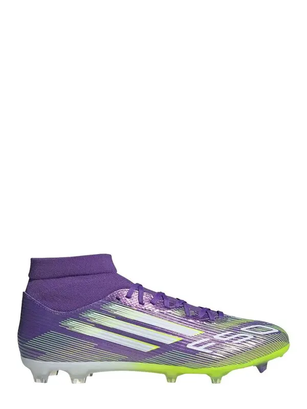 Adidas Adizero F50 League Mid Fg Mg Soccer Cleats - Purple