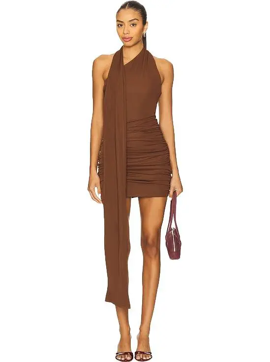 Nbd The Lisha Mini Dress - Brown