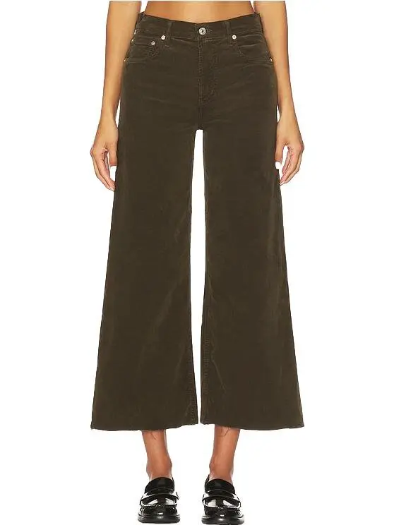 Citizens Of Humanity Lyra Wide Leg Crop - Costes