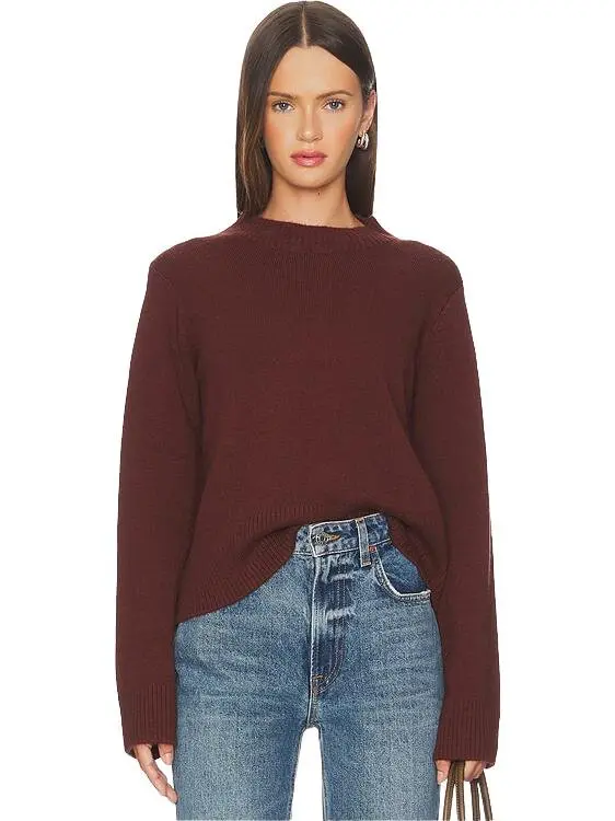 SIMONMILLER Cher Wool Blend Sweater - Choco Brown