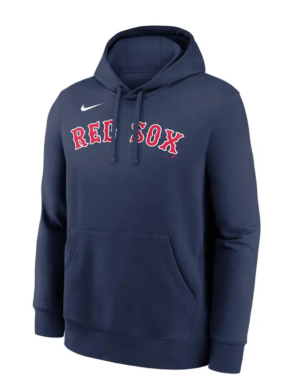 Nike Jarren Duran Boston Red Sox Club Mlb Pullover Hoodie - Blue