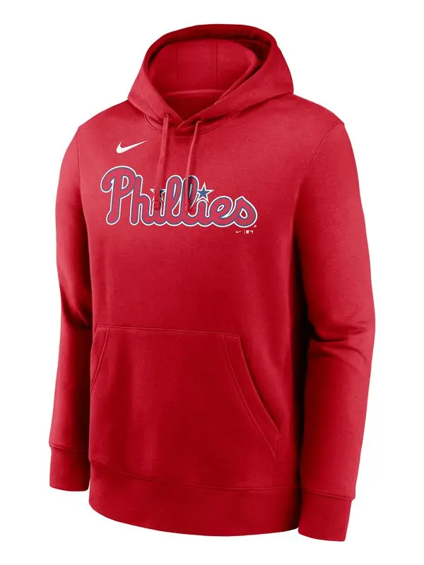 Nike Bryce Harper Philadelphia Phillies Club Mlb Pullover Hoodie - Red