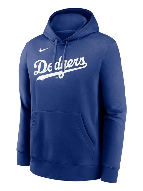 Nike Mookie Betts Los Angeles Dodgers Club Mlb Pullover Hoodie - Blue