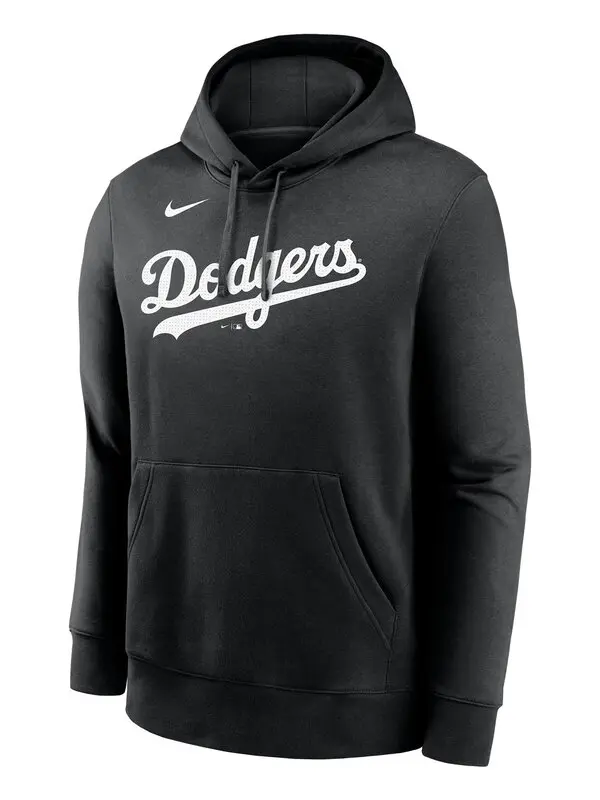 Nike Shohei Ohtani Los Angeles Dodgers Club Mlb Pullover Hoodie - Black