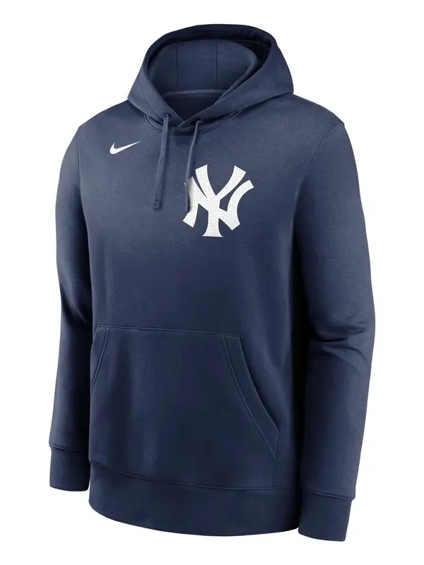 Nike Derek Jeter New York Yankees Club Mlb Pullover Hoodie - Blue