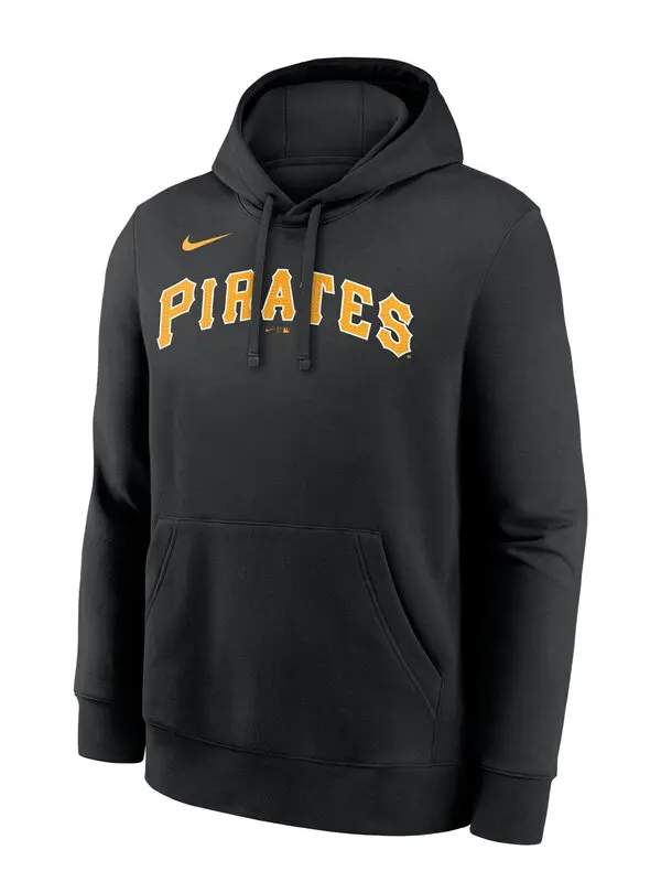 Nike Paul Skenes Pittsburgh Pirates Club Mlb Pullover Hoodie - Black